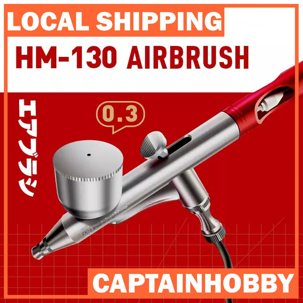 Professional Hobby Airbrush 0.3MM Double Actions by HobbyMio for Gunda ...