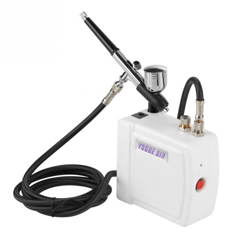 Vogue Air Hobby Mini Airbrushing Compressor Set with Airbrush for Pain ...